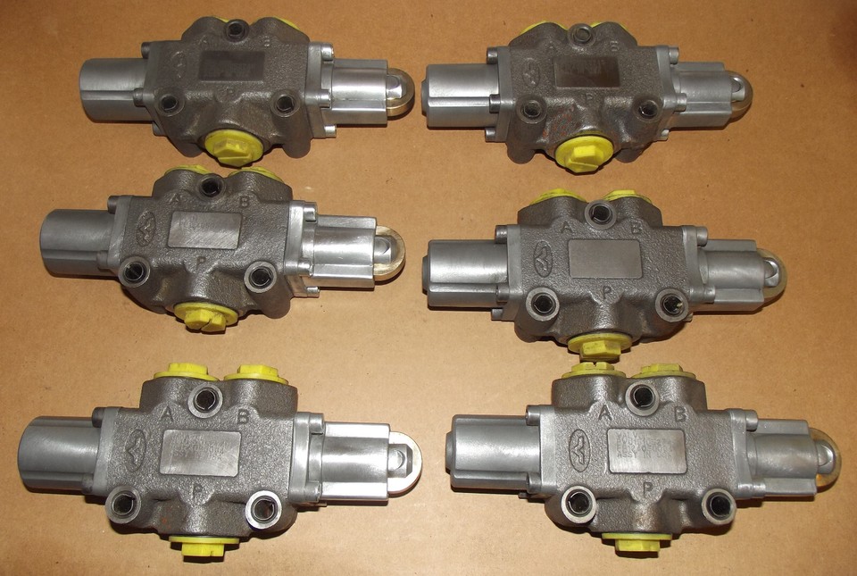 Walvoil FP124050004 Manual Spool Diverter Valve 1/2 ISO Ports Roller ...