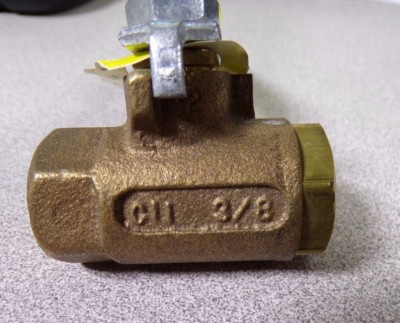 APOLLO Bronze B584 FNPT x FNPT Ball Valve, Lever, 3/8" Pipe Size (k) | eBay