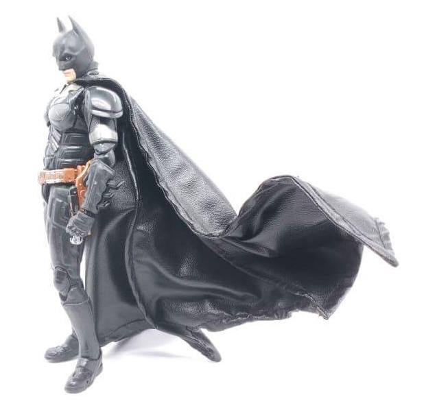 SU-C-MZB: 1/12 scale 7 wire Black Wired Cape for Mafex SHF 6" Batman | eBay