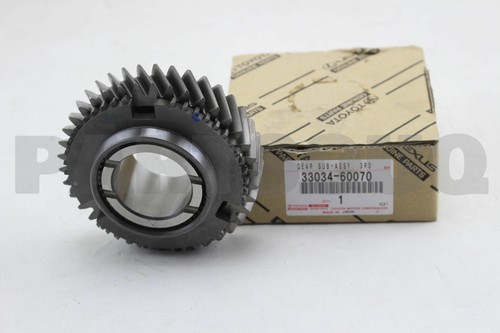 3303460070 Genuine Toyota GEAR, 3RD 33034-60070 | eBay