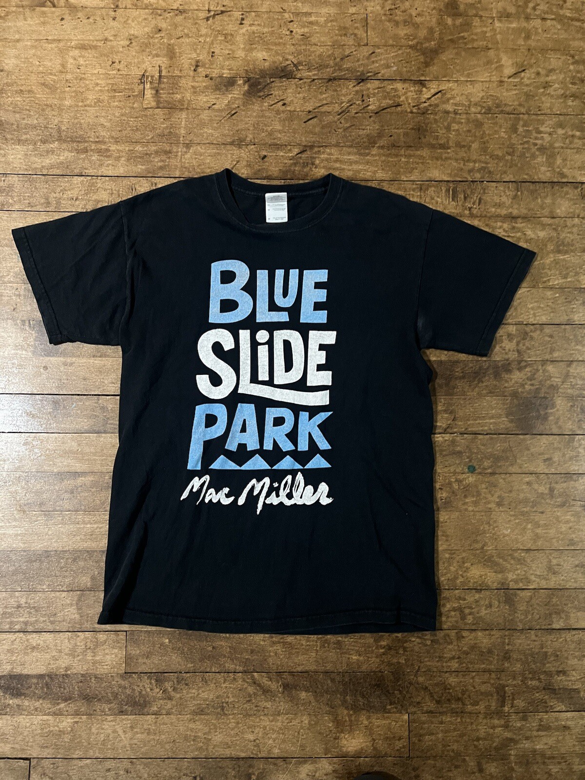 Y2k Mac Miller Blue Slide Park Mixtape T shirt Size M… - Gem
