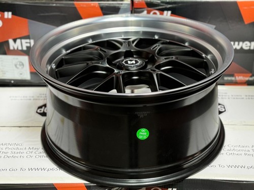 MFlow MFL2 Deep Dish Wheels 19x8.5 5x112 ET35 CB66.6 Set of 4 Matte ...
