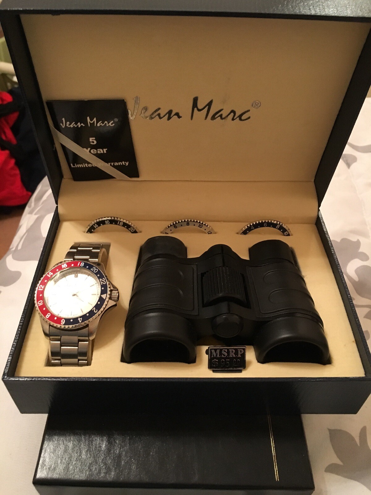 Jean Marc Watch Set With Extra Bezels And Binoculars | eBay
