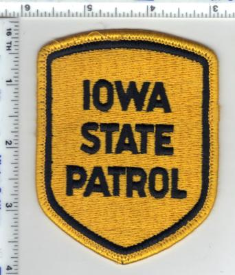 State Patrol (Iowa) Uniform Take-Off Shoulder Patch - from the 1980's ...