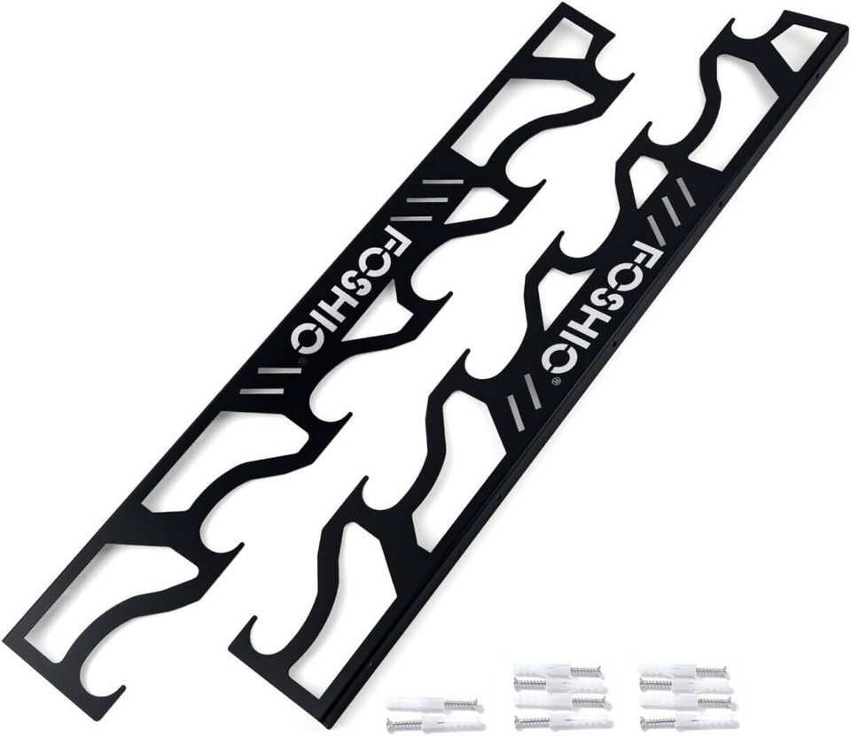 6-Roll Wall-Mounted Vinyl Film Rolls Rack Window Tint Organizer Display ...