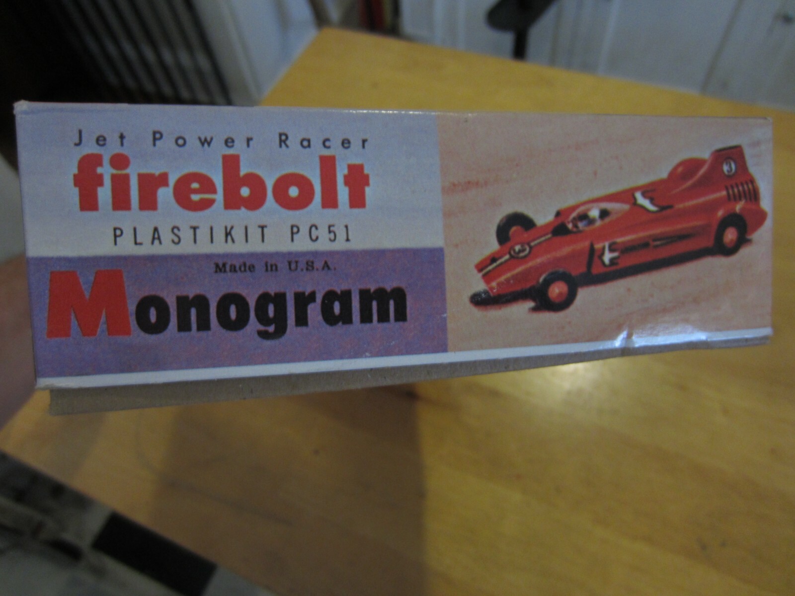 MONOGRAM PC51 Firebolt Jet Power Racer 1:24 Model Car KIT Bonneville ...