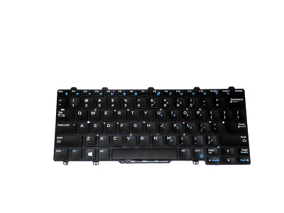 Dell OEM XPS 12 (9250) / Latitude 12 (7275) Keyboard with Backlight ...