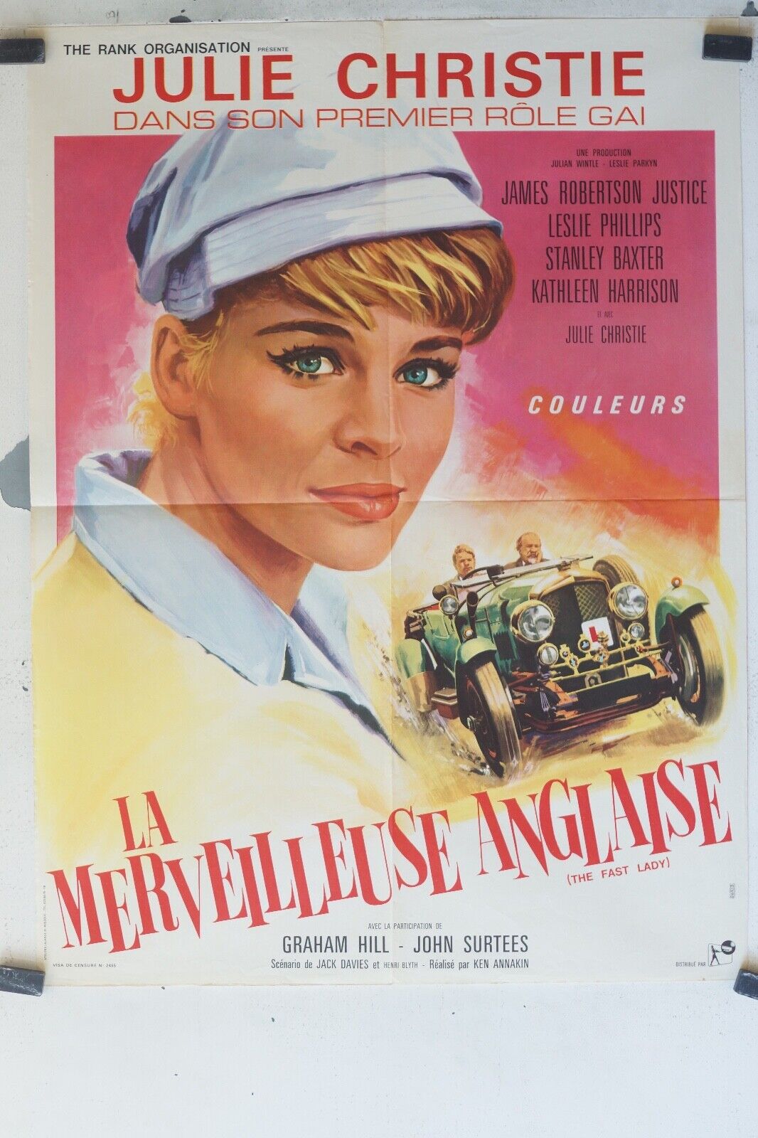 MERVEILLEUSE ANGLAISE (LA) MOVIE POSTER ORIGINAL (60X80)James Robertson ...