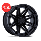 (Set of 4) Fuel 1PC FC401 BRAWL Wheels 24x12 8x170 -44 mm Black Rims 24 ...