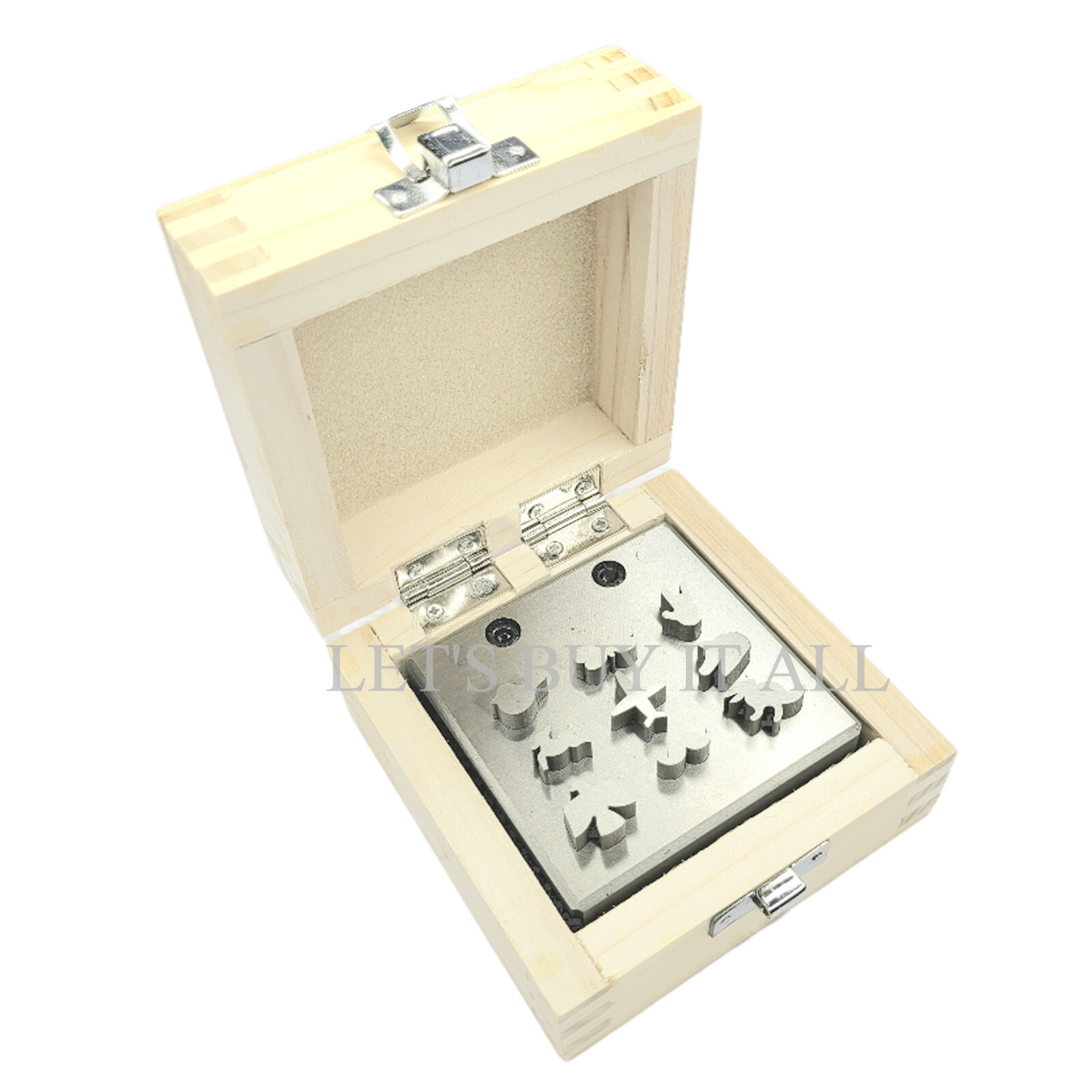 Multi Shape Disc Cutter With Wooden Box - Disc Cutter Set of 9 ...