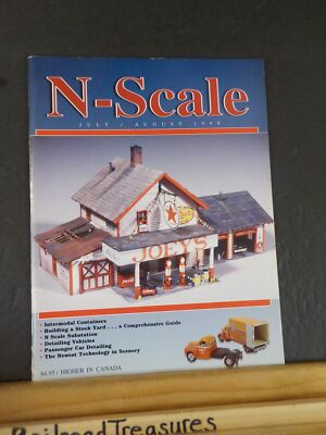 N Scale Magazine 1998 July August Passenger cars Connecting rods & pin ...