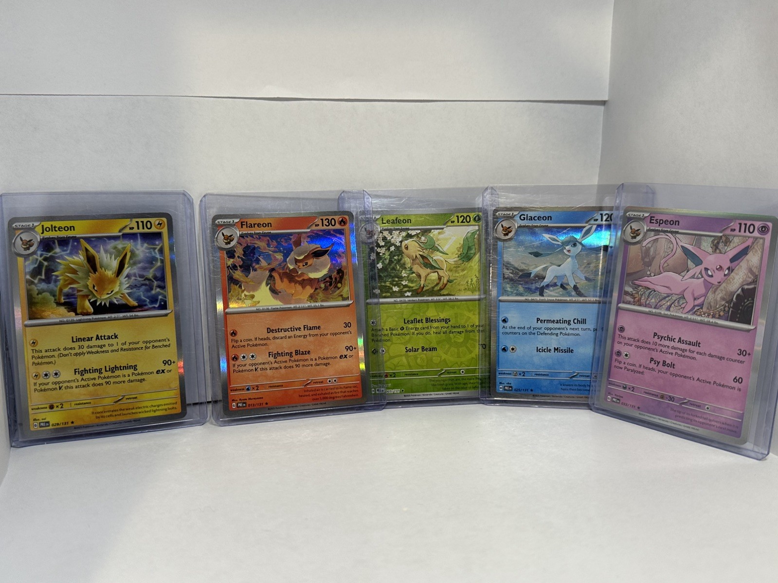Pokémon Prismatic Evolutions Lot (5 Cards) – All From Prismatic ...