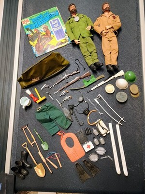 Hasbro Adventure Team GI Joe Talking Commander & non-talking Version ...