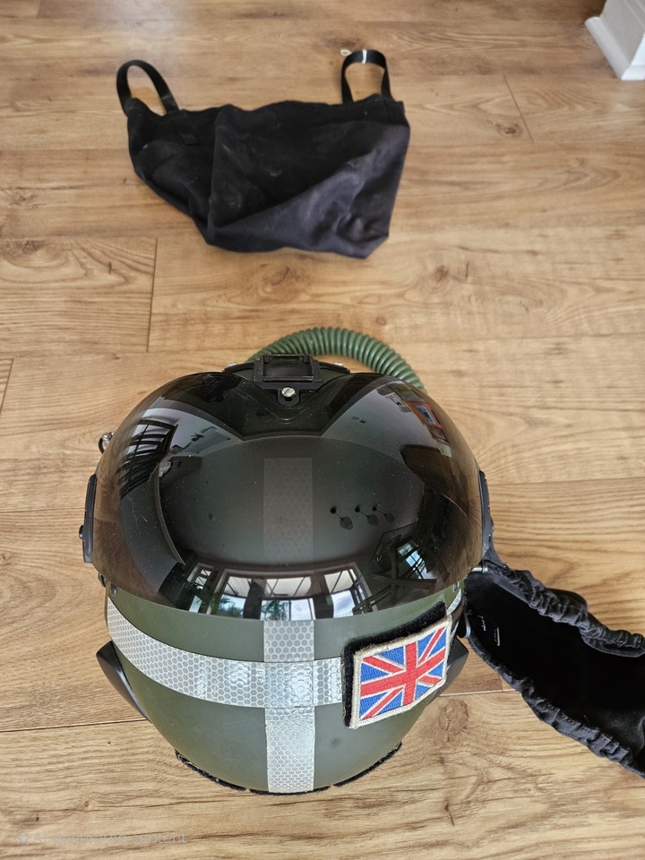 Flying Helmet NVG Oxygen Mask Top Gun | eBay UK
