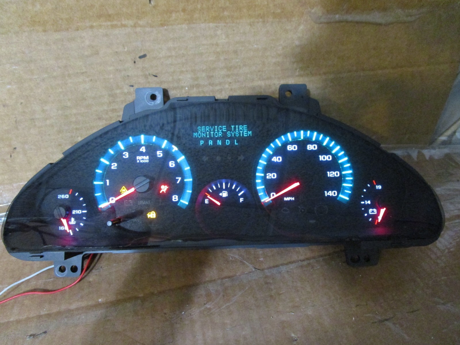 09-13 Chevy Traverse Speedometer Instrument Cluster 279k Miles 20865615 ...