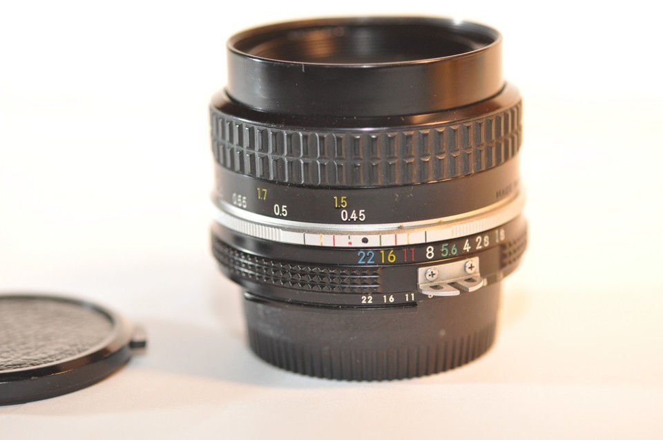 Nikon Nikkor 50mm F/1.8 AI PRIME lens Long Nose READ for FA FM2N F3 FE2 ...