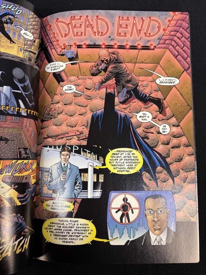 BATMAN OUTLAWS NO 1 DC COMIC BOOK 2000 COMICS ART Y2K ROBIN CATWOMAN ...
