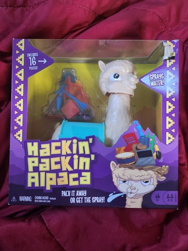 New Mattel Games Hackin' Packin' Alpaca | 16 Pieces | Ages 5+ | 2-4 ...