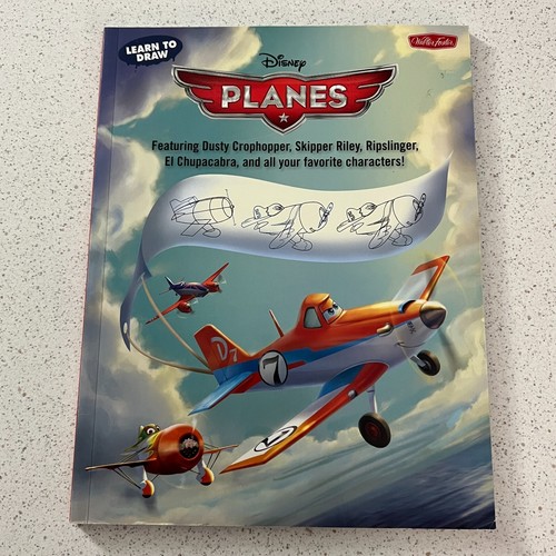 Learn To Draw Disney Pixar's Planes Dusty Crophopper Skipper Riley ...