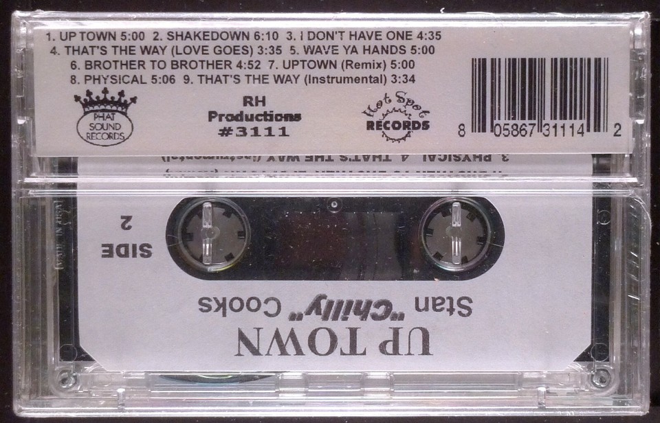 Stan "Chilly" Cooks ‎– UpTown CASSETTE PHAT SOUND SEALED OOP | eBay