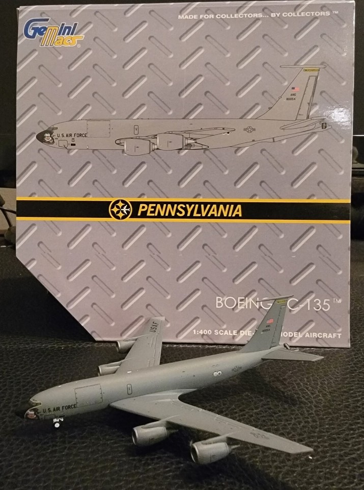 US Air Force KC-135 Pennsylvania ANG Gemini Jets GMUSA130 Scale 1:400 ...