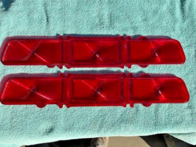 1967 Chevrolet Caprice NORS Tail Light Lamp Lens Pair (1 MILD CRACK) | eBay