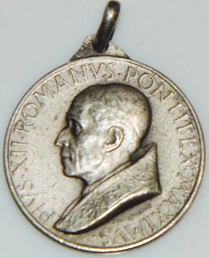 Silver Religious Medals From The Vatican