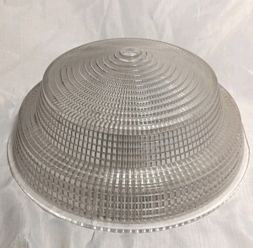 VINTAGE CLEAR GLASS RAILROAD TRAFFIC LIGHT DIFFUSER | eBay