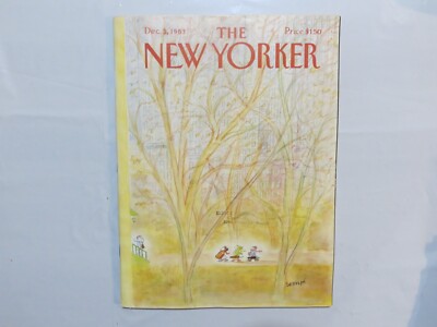 1983 DECEMBER 5 NEW YORKER MAGAZINE R8 | eBay