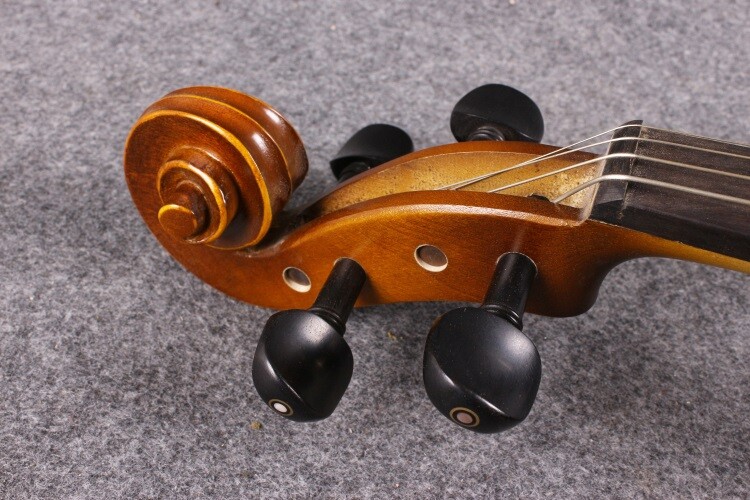 Advance 16.5 inch Viola Full Size Solid Maple Spruce Viola Case Bow New ...