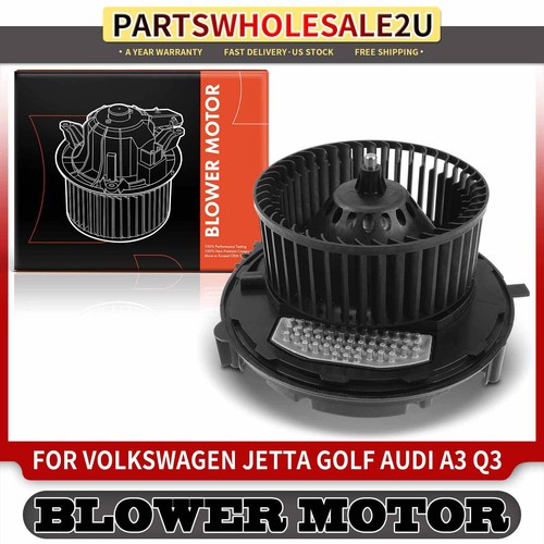 HVAC Blower Motor Fan w/ Resistor for Audi A3 Quattro Q3 S3 Volkswagen ...