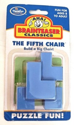 THINK FUN FIFTH CHAIR 5TH CHAIR PUZZLE FACTORY PACKAGED AUTHENTIC NEW ...