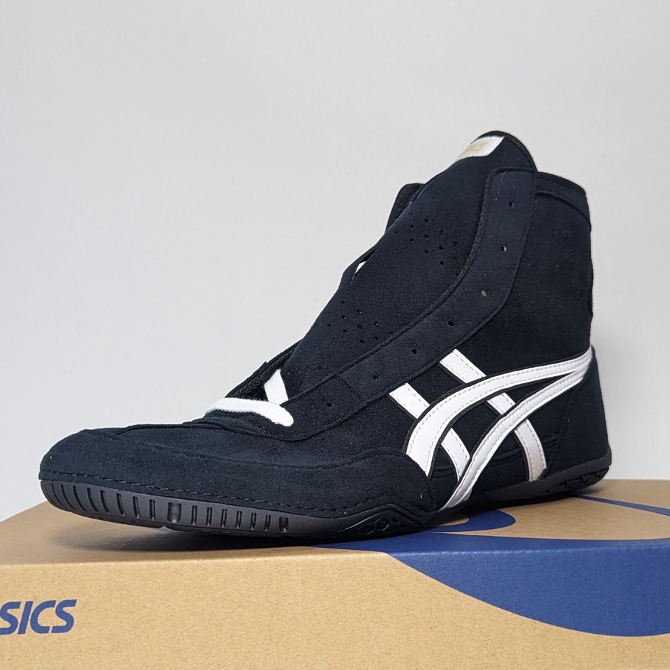 ASICS Wrestling Shoes 1083A001 Black/White(Black) EX-EO(TWR900 ...