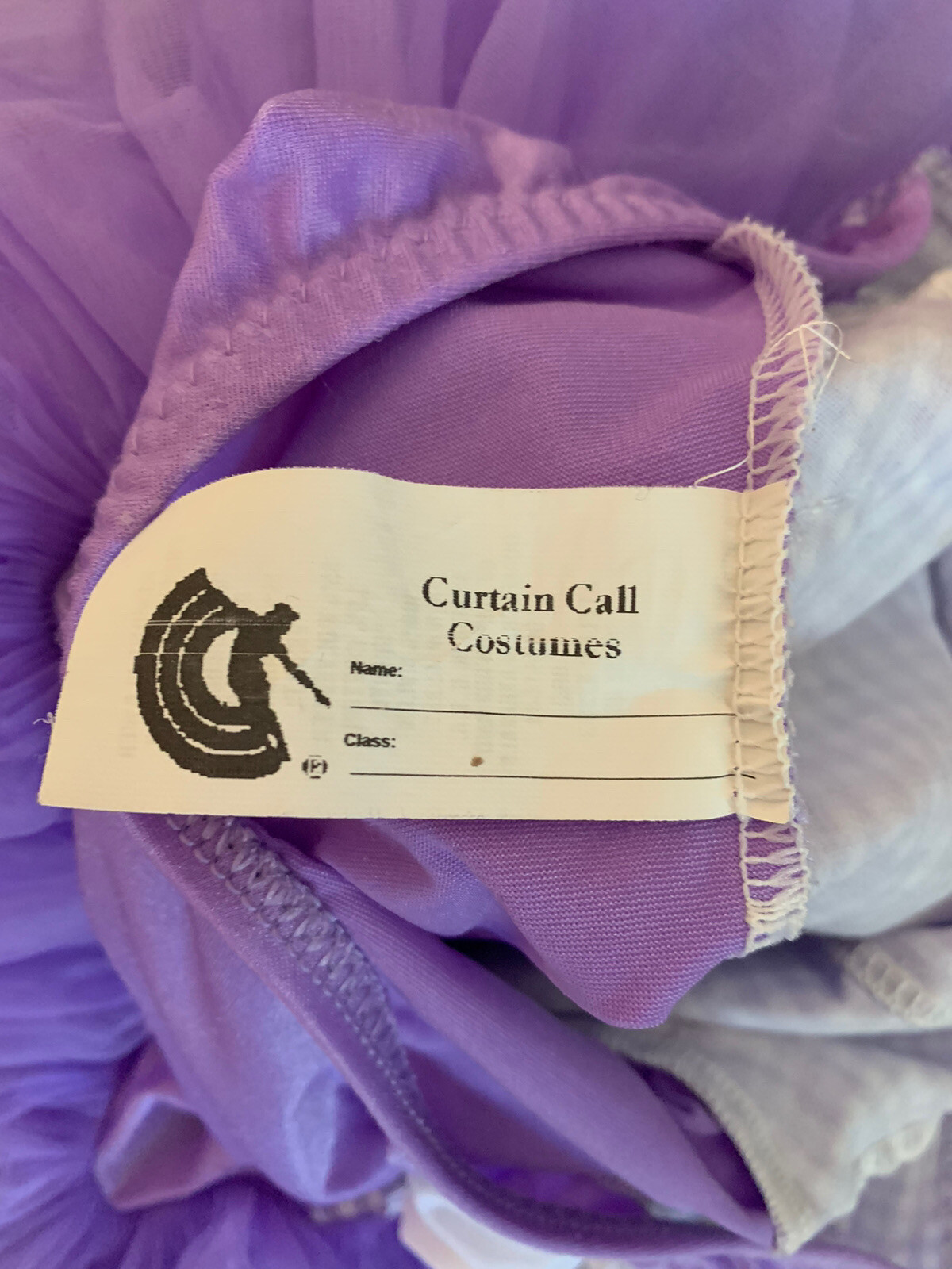 Curtain Call Costumes Delicate Dance Purple Polka Dot… - Gem