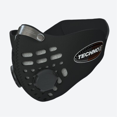 Respro Techno Anti-Pollution Mask Black Medium | eBay