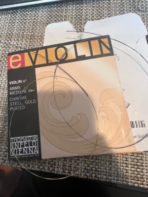 1 Piece Thomastik Dominant Special Violin E Strings 48ms 4/4 Gold E ...