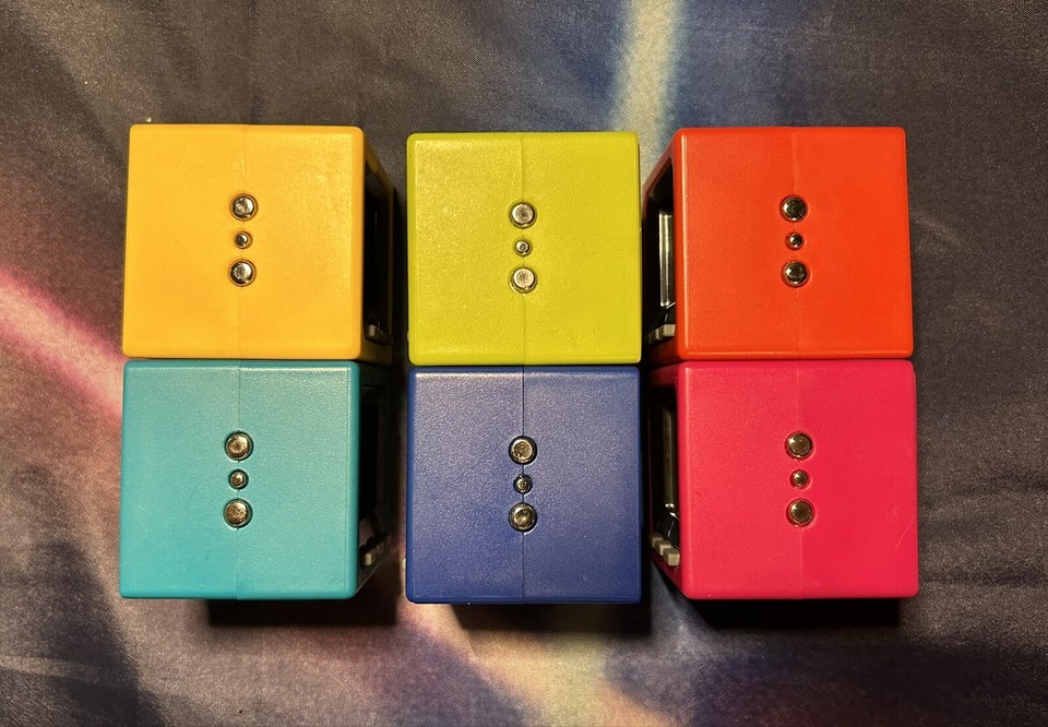 Cube World Radica Blocks (6) Working Series 1&2 Dodger,Whip,Mic,Hans ...