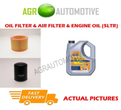 FOR PEUGEOT 306 1.9 69 1999-02 OEM SPEC DIESEL OIL AIR FILTER KIT + VL ...