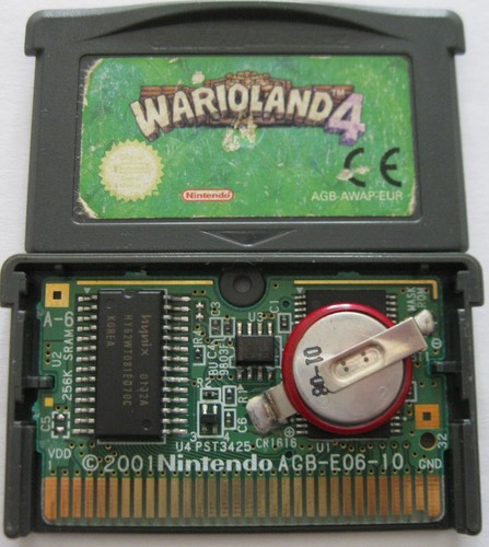 Wario land 4 authentique version originale game boy advance nintendo ...