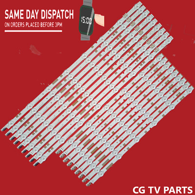 NEW FULL SAMSUNG LED KIT (18PCS) UE55JU6800K UE55JU6800 UE55JU6872U ...