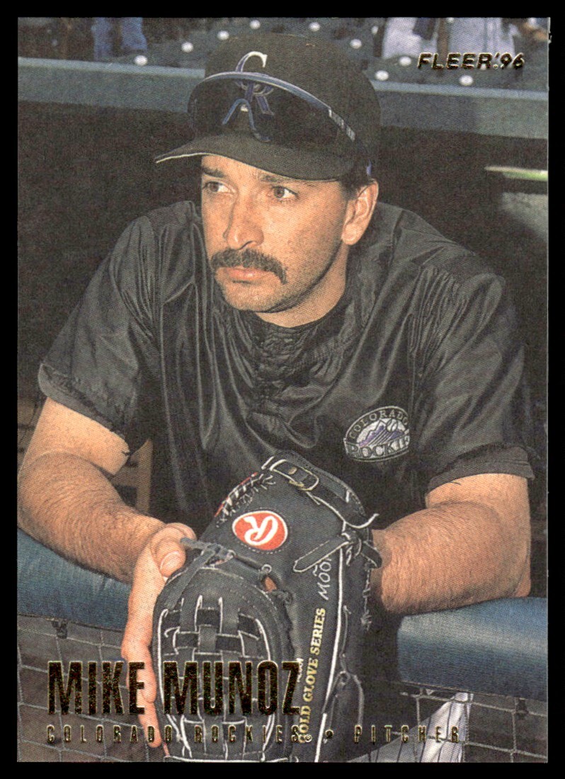 1996 Fleer #368 Mike Munoz Colorado Rockies | eBay