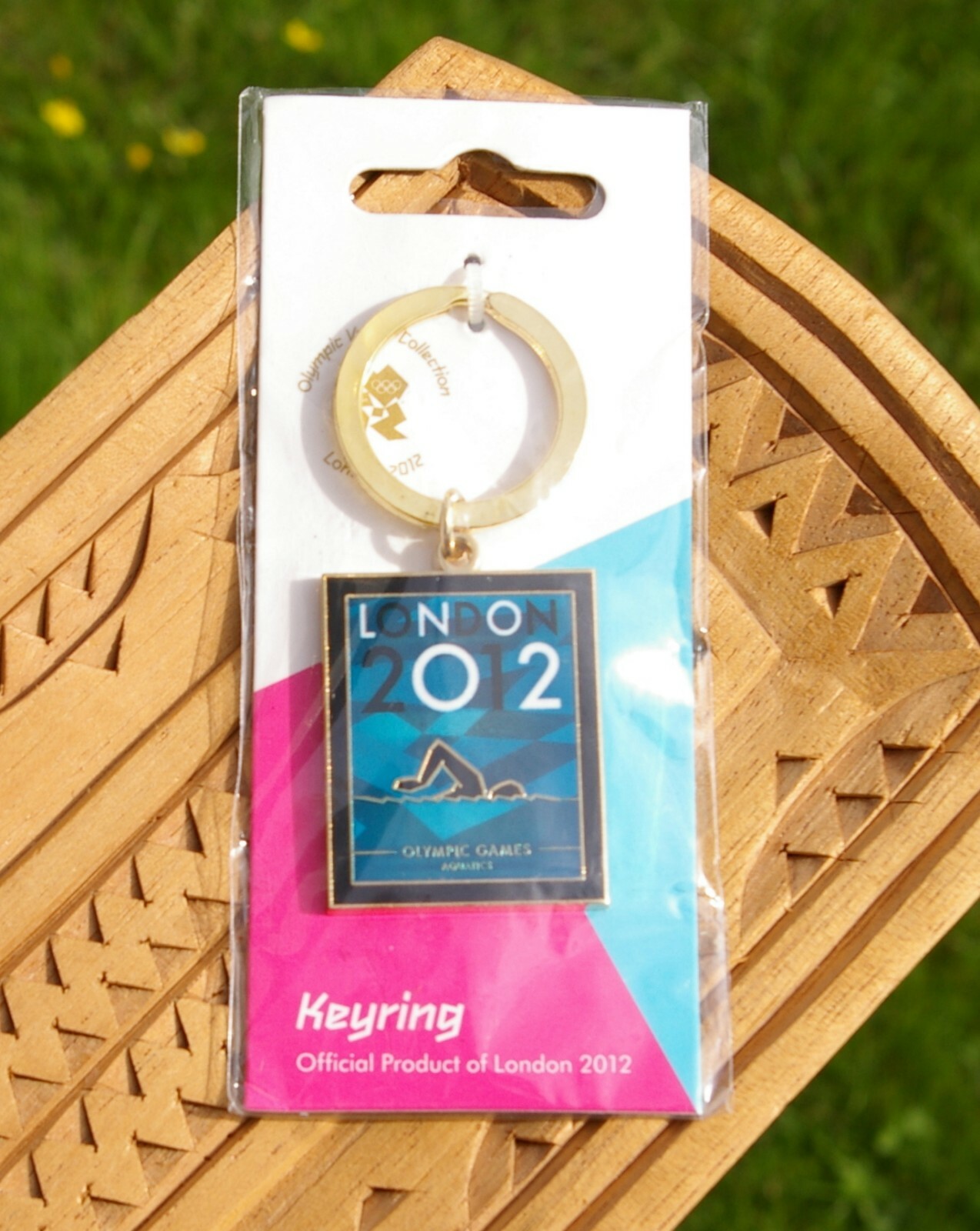 London 2012 Olympic Games Aquatics Metal & Enamel Keychain | eBay