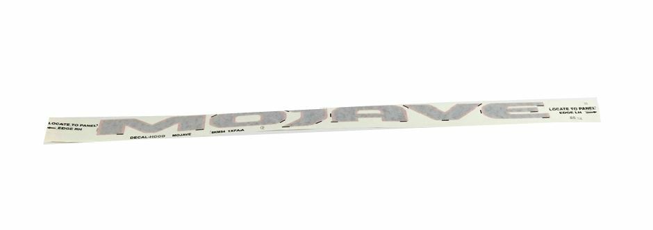 Jeep Mojave Hood Decal MOPAR OEM 6KM541XFAA Black and Orange | eBay