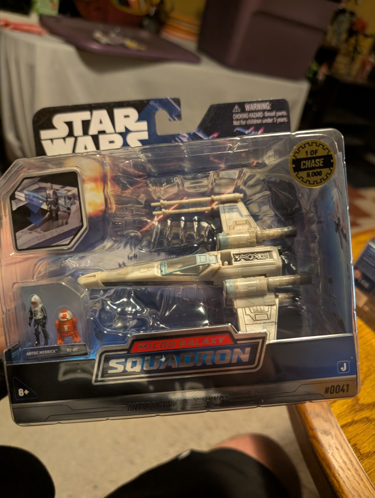 Star Wars Jazwares Micro Galaxy Squadron Antoc Merrick Chase! | eBay