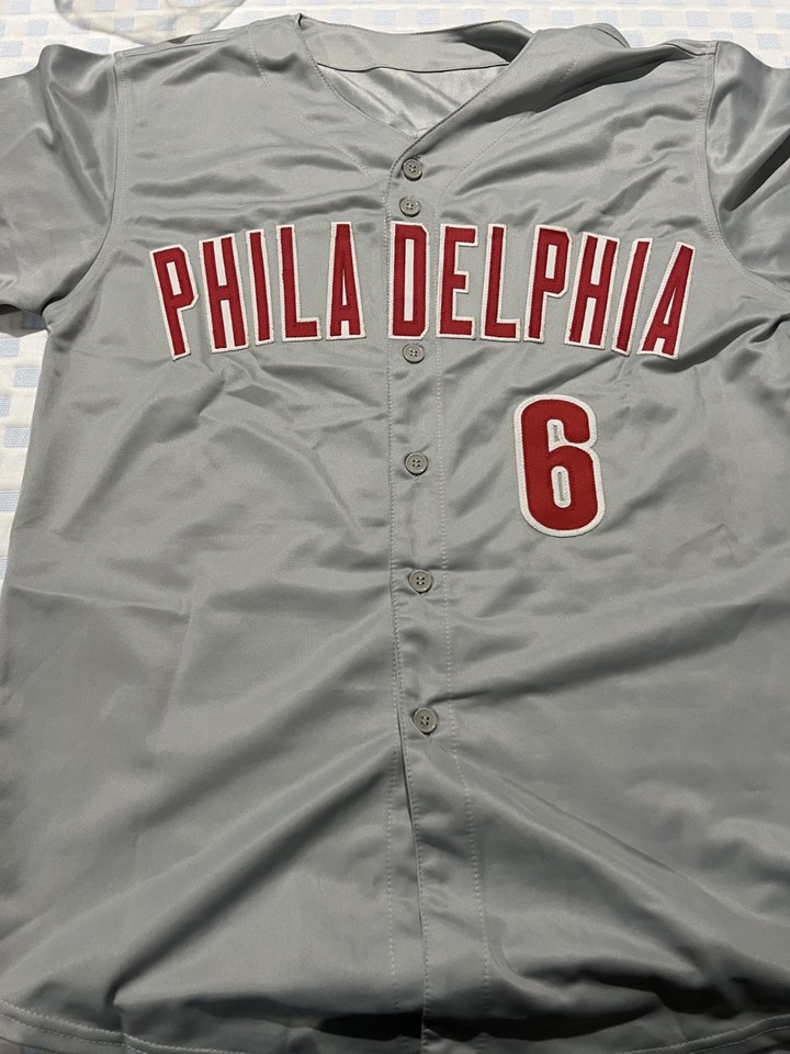 Autographed/Signed Ryan Howard Philadelphia Grey Baseball Jersey JSA ...