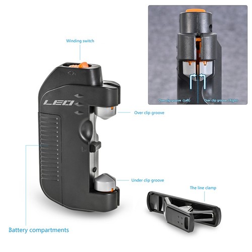 Suitable For Jig Fishing Knotting Machine Wire Binder PE Line Electric ...