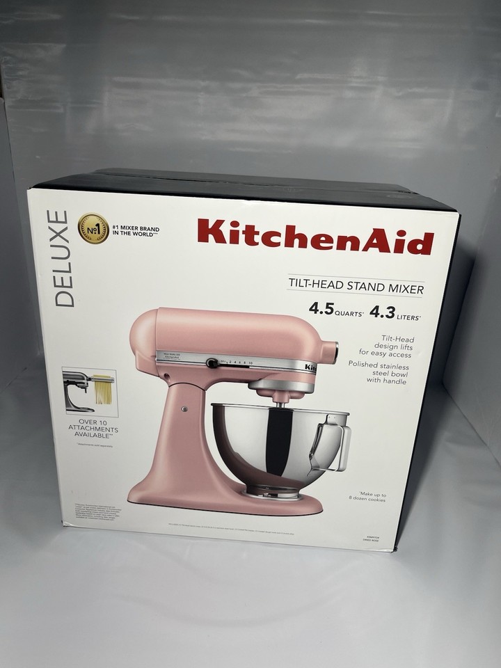 KitchenAid Deluxe 4.5 Qt Mixer Dried Rose KSM97DR – Brand New ...