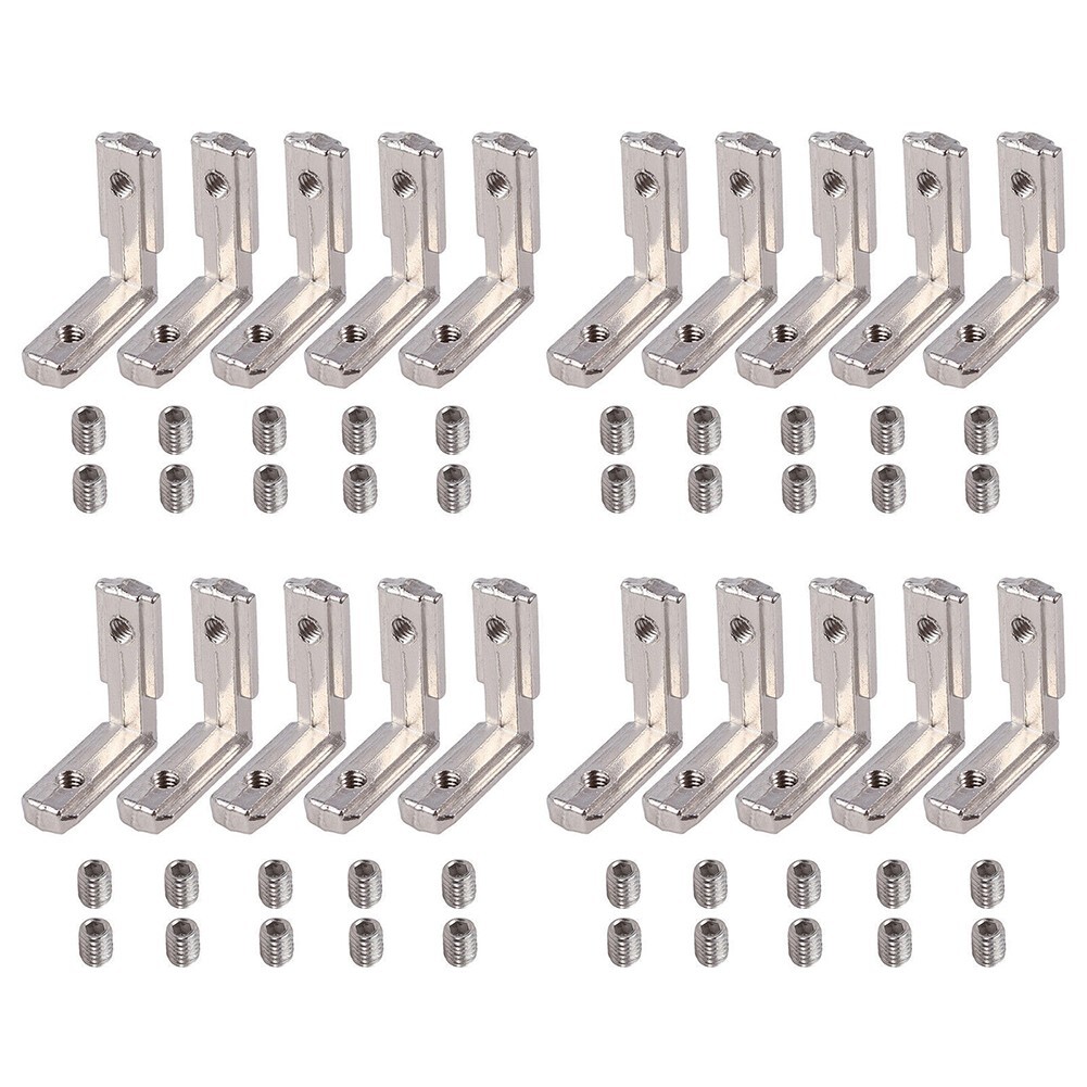 Large Aluminum L Brackets L Bracket With 2x3 Hole Pattern AndyMark,