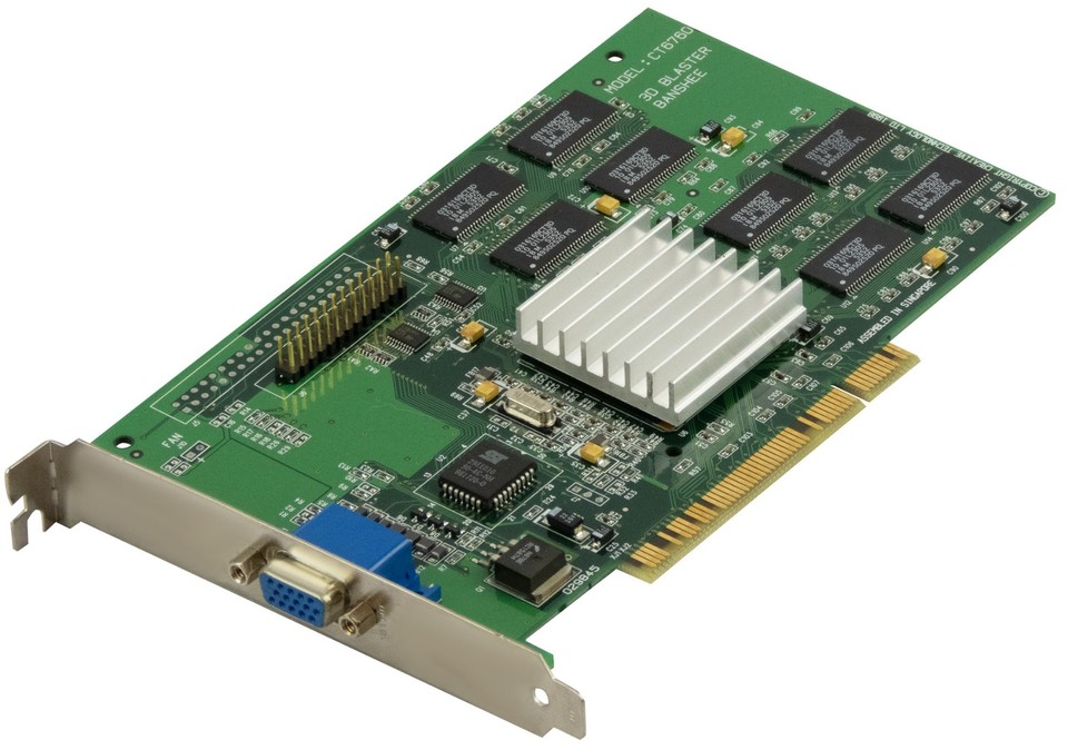 CREATIVE 3DFX VOODOO 3D BLASTER BANSHEE 16MB CT6760 PCI | eBay