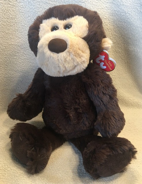 Ty Beanie Attic Treasures Mookie Monkey Plush Med 9in Tags Stuffed Toy ...